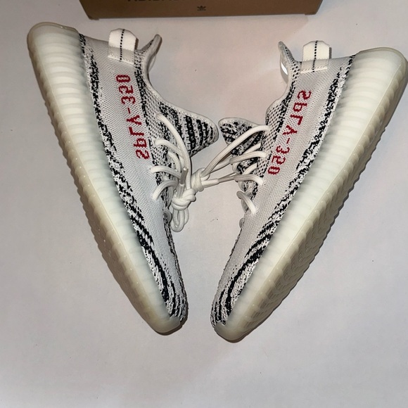 adidas | Shoes | Adidas Yeezy Boost 35 V2 Zebra Print Blackwhitered ...